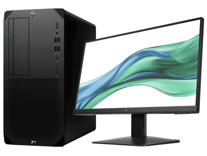 Desktop Workstation HP Z2 G9 + Monitor Full HD de la serie HP 3 Pro de ...